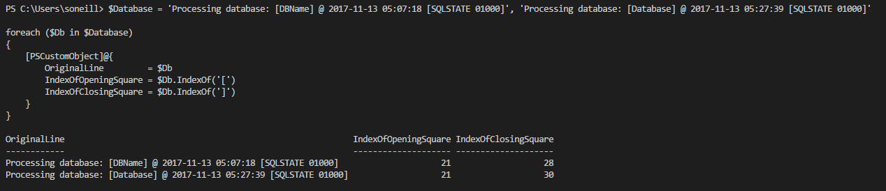 Using Multiple Delimiters To Split Strings With Powershell No Column Name